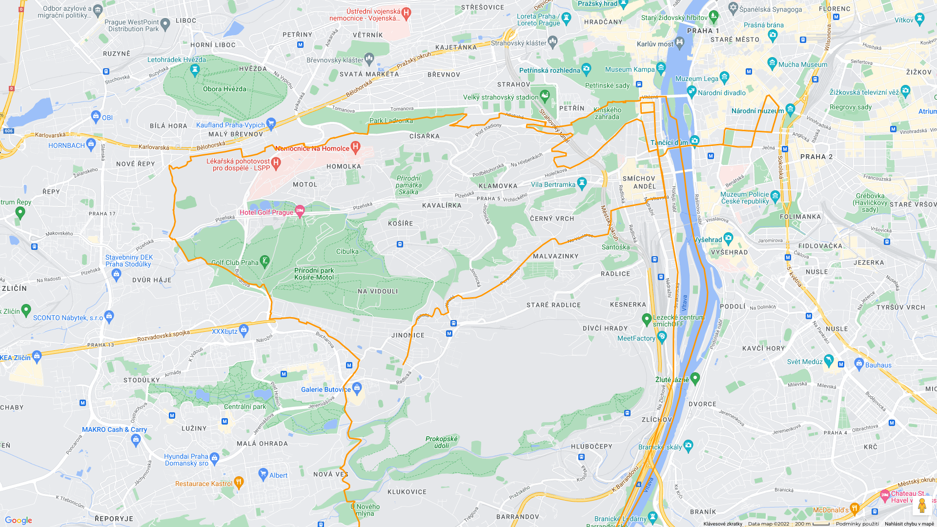 Geoportál Prahy 5 :: Trolejbusová historie